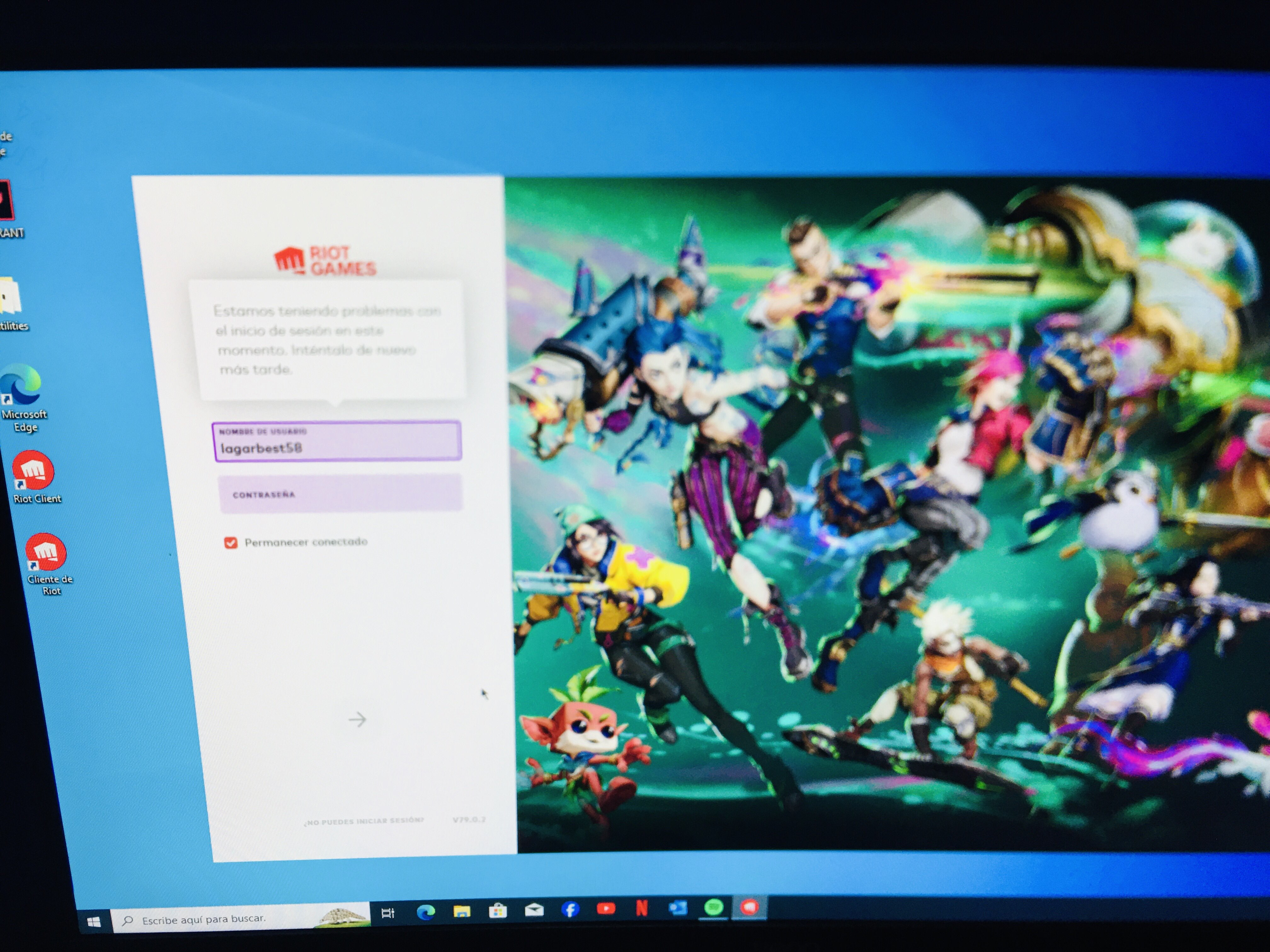 i can’t log in the riot launcher - VALORANT