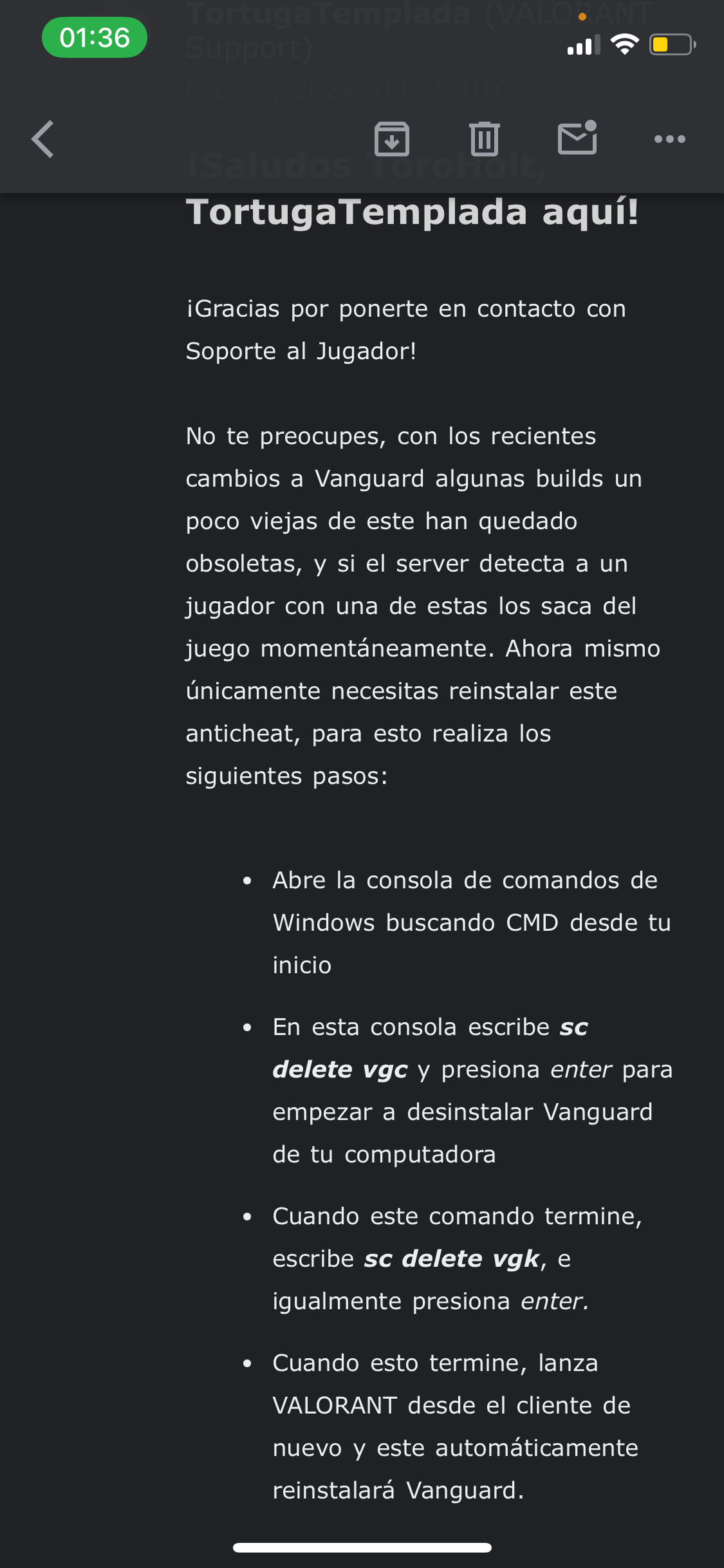 temporary suspension - VALORANT