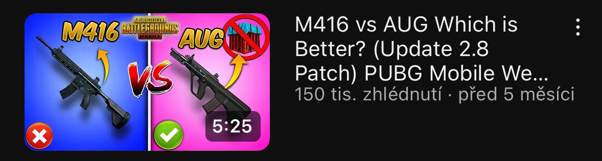 About AUG gun - PUBG MOBILE
