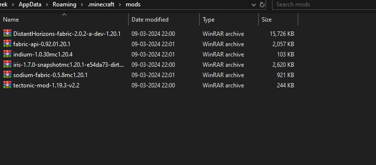 Chunks not loading properly and Fog not showing - Distant Horizons