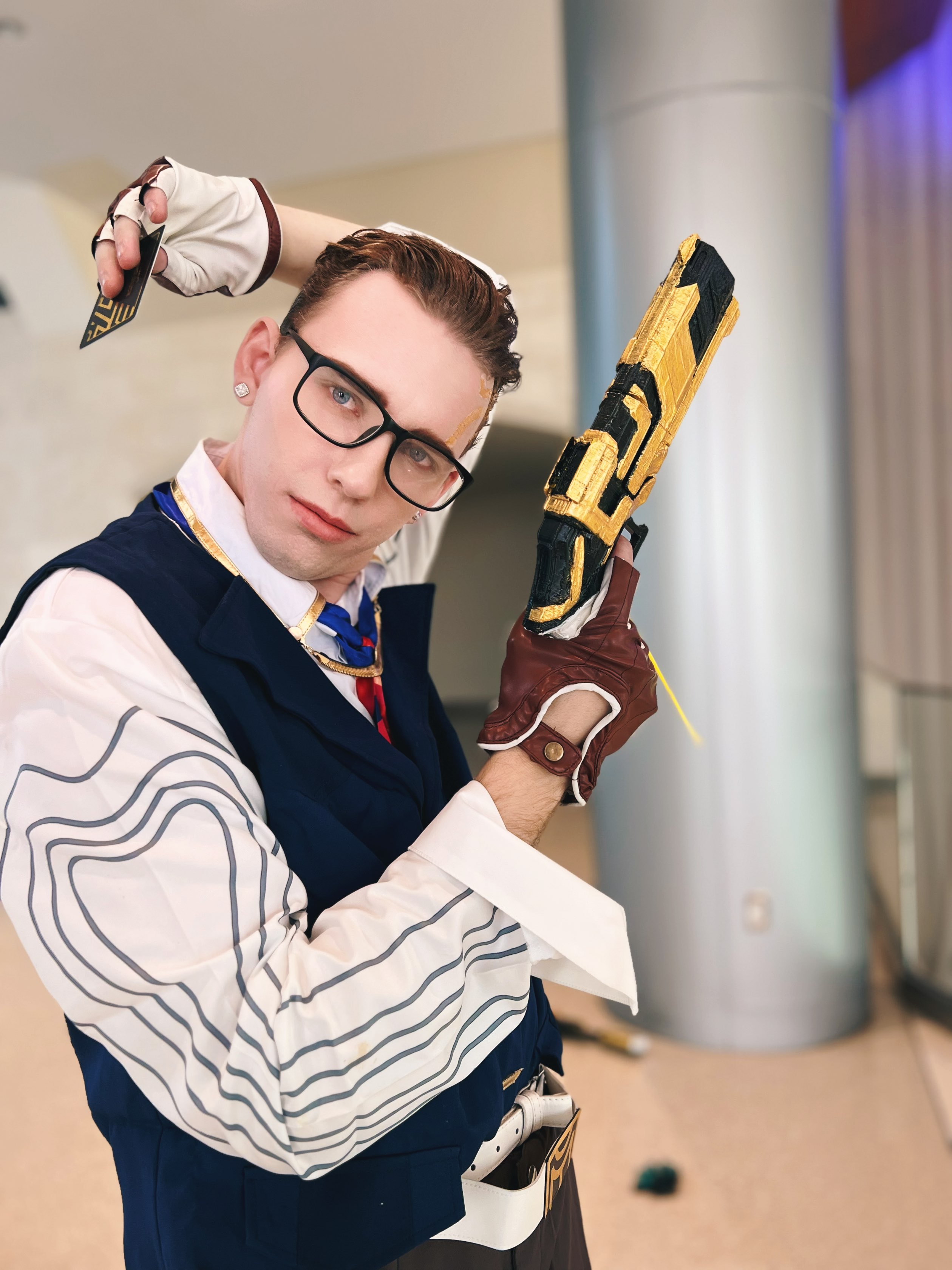 chamber cosplay - VALORANT