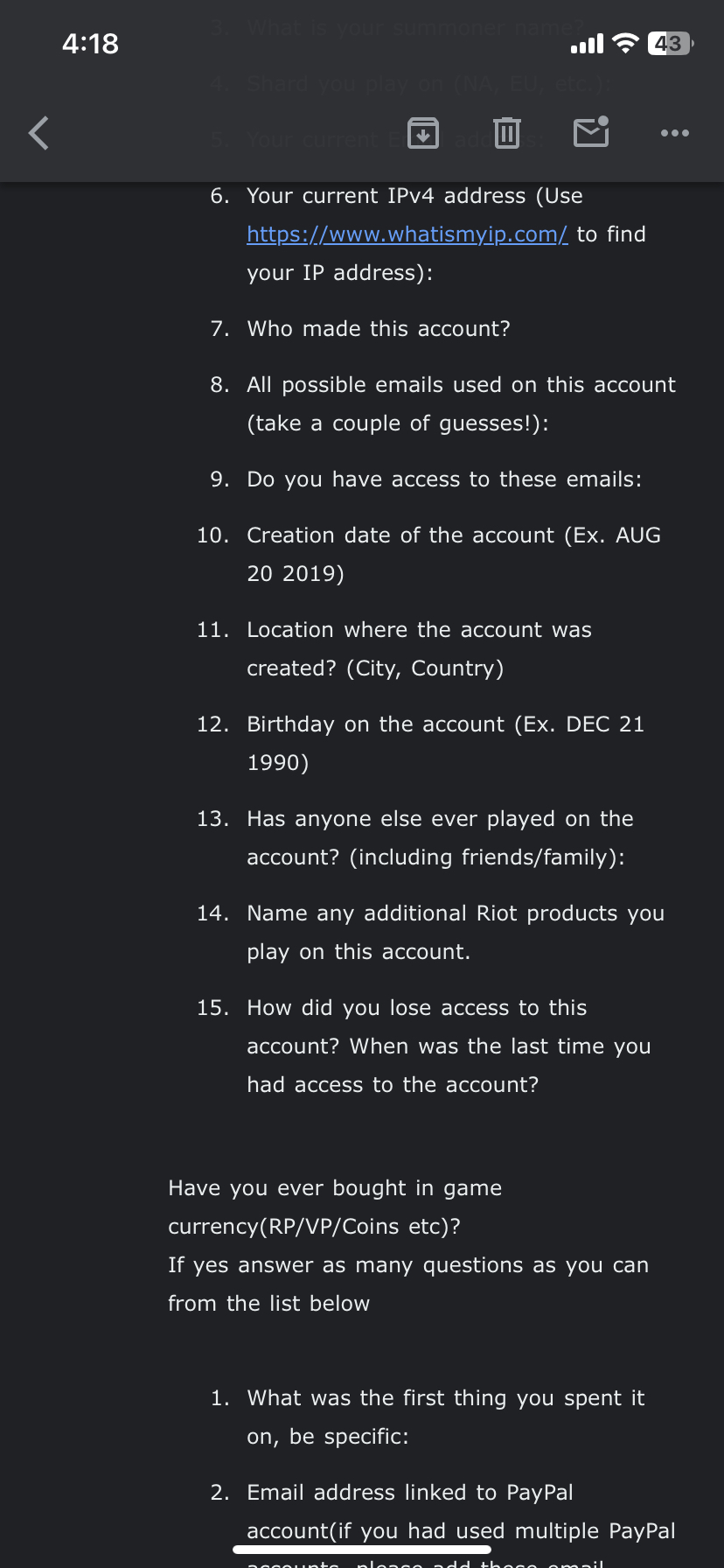account locked - VALORANT