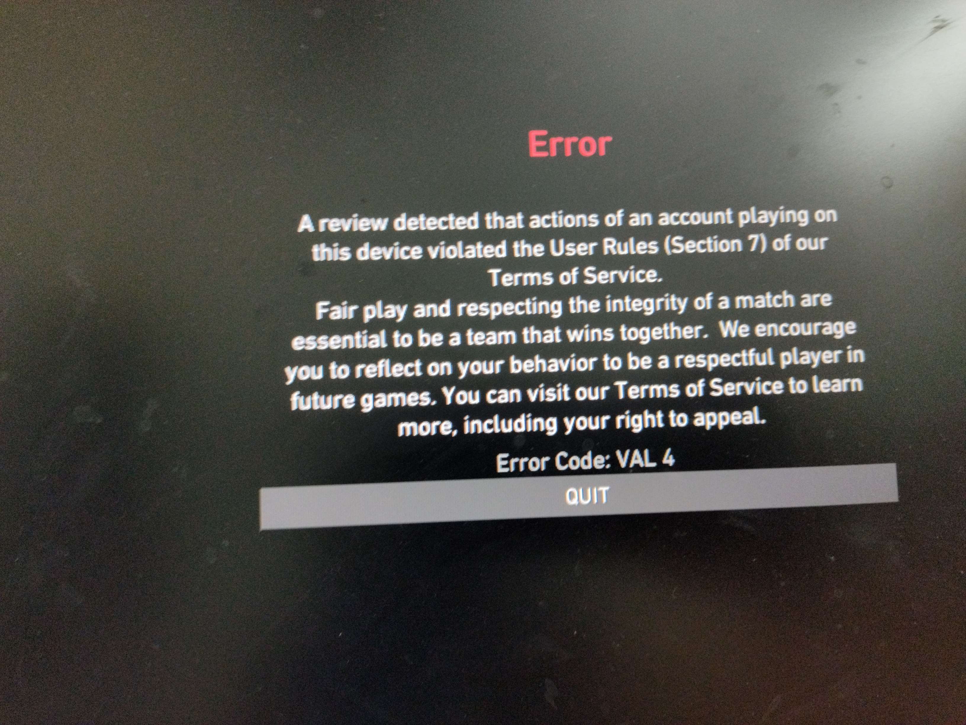 User Rules (Section 7) - VALORANT