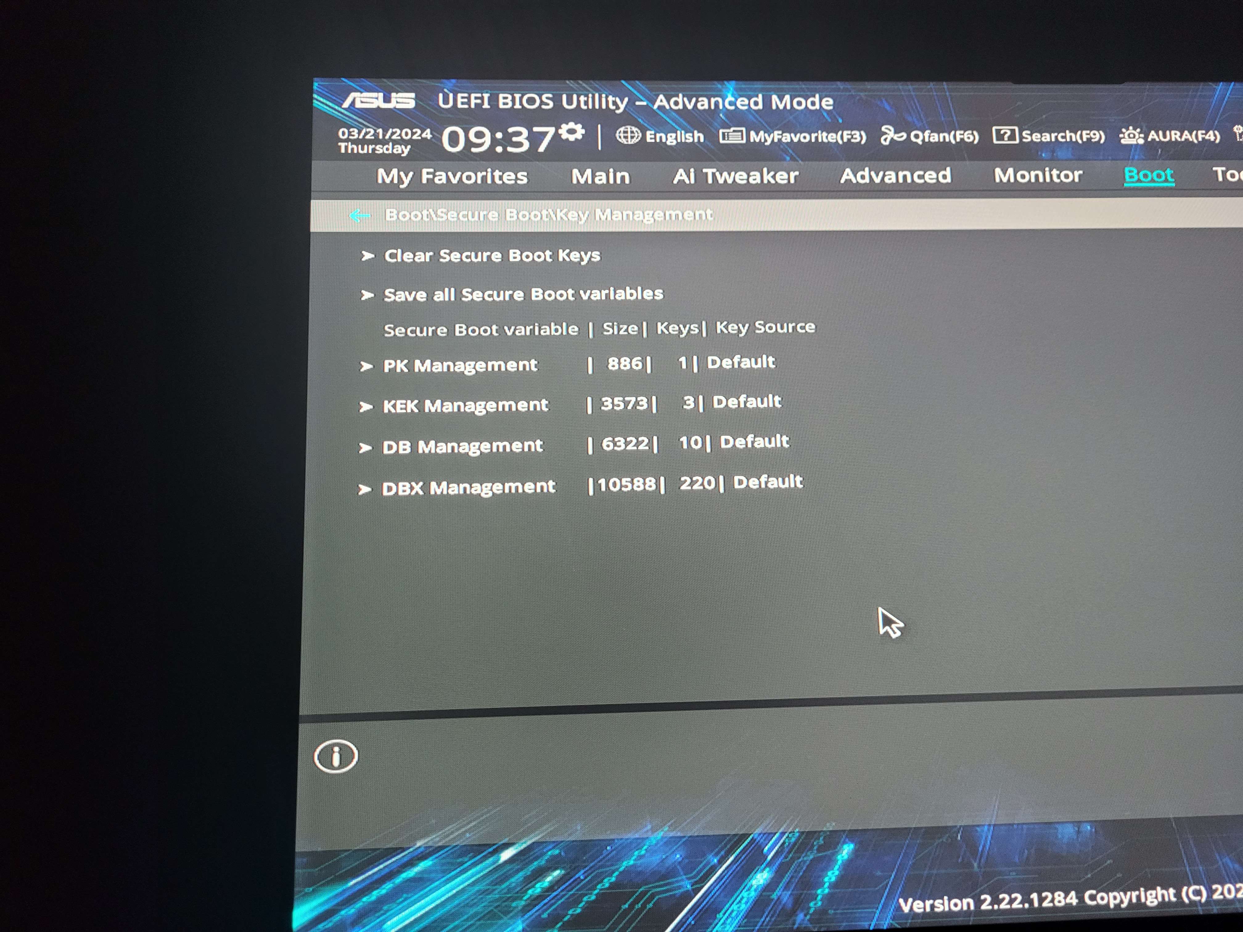 This version of vanguard requires secure boot to be enabled in order to ...