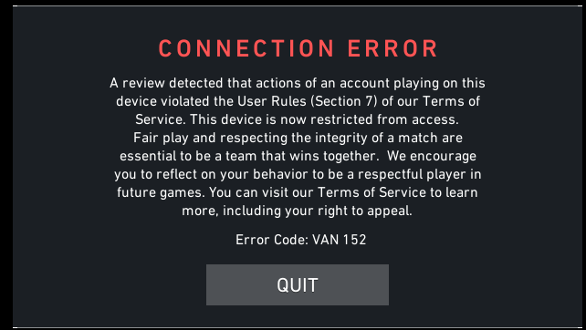 VAN:RESTRICTION - VALORANT