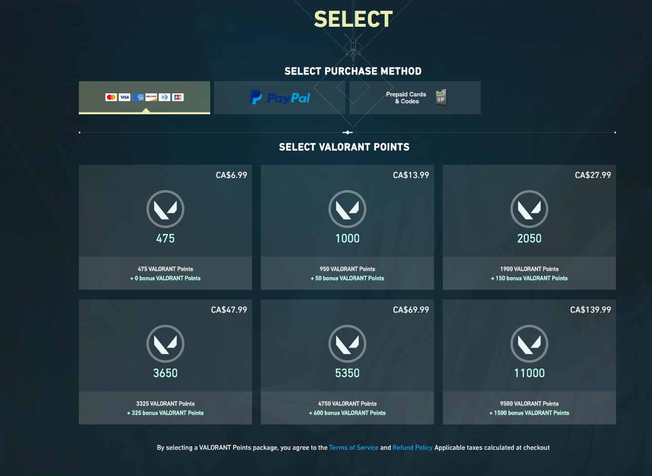 how buy valorant point? - VALORANT