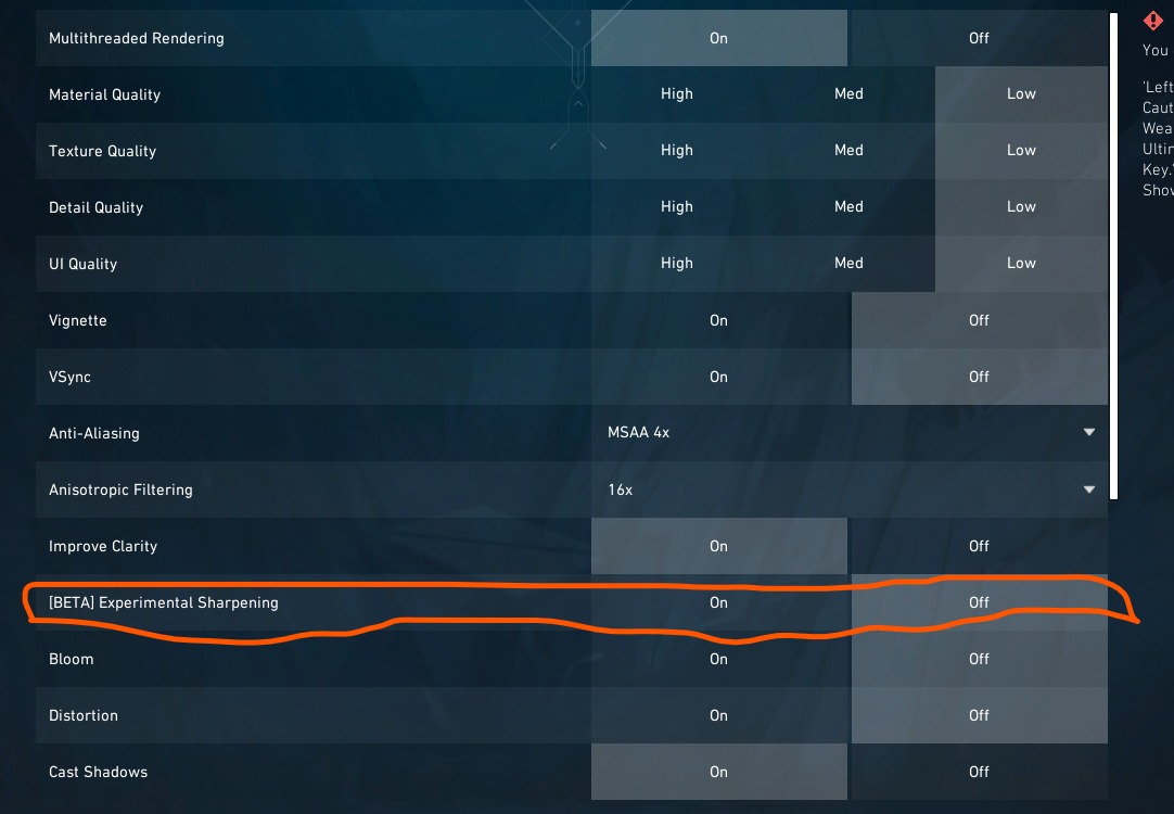 Display showing very high saturation - VALORANT