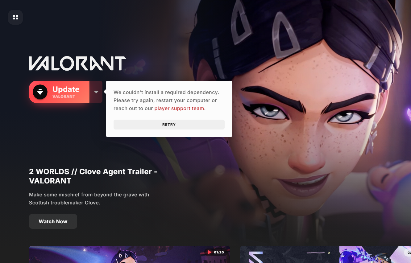 Val Not Working VALORANT val-not-working-valorant
