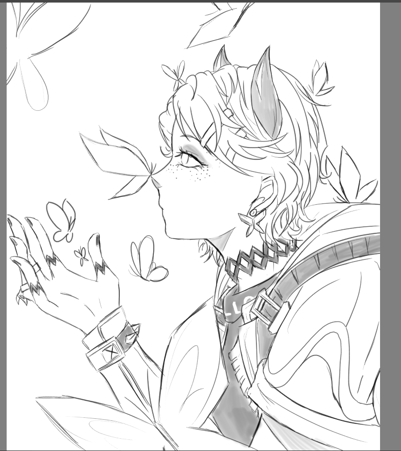 Clove sketch - VALORANT