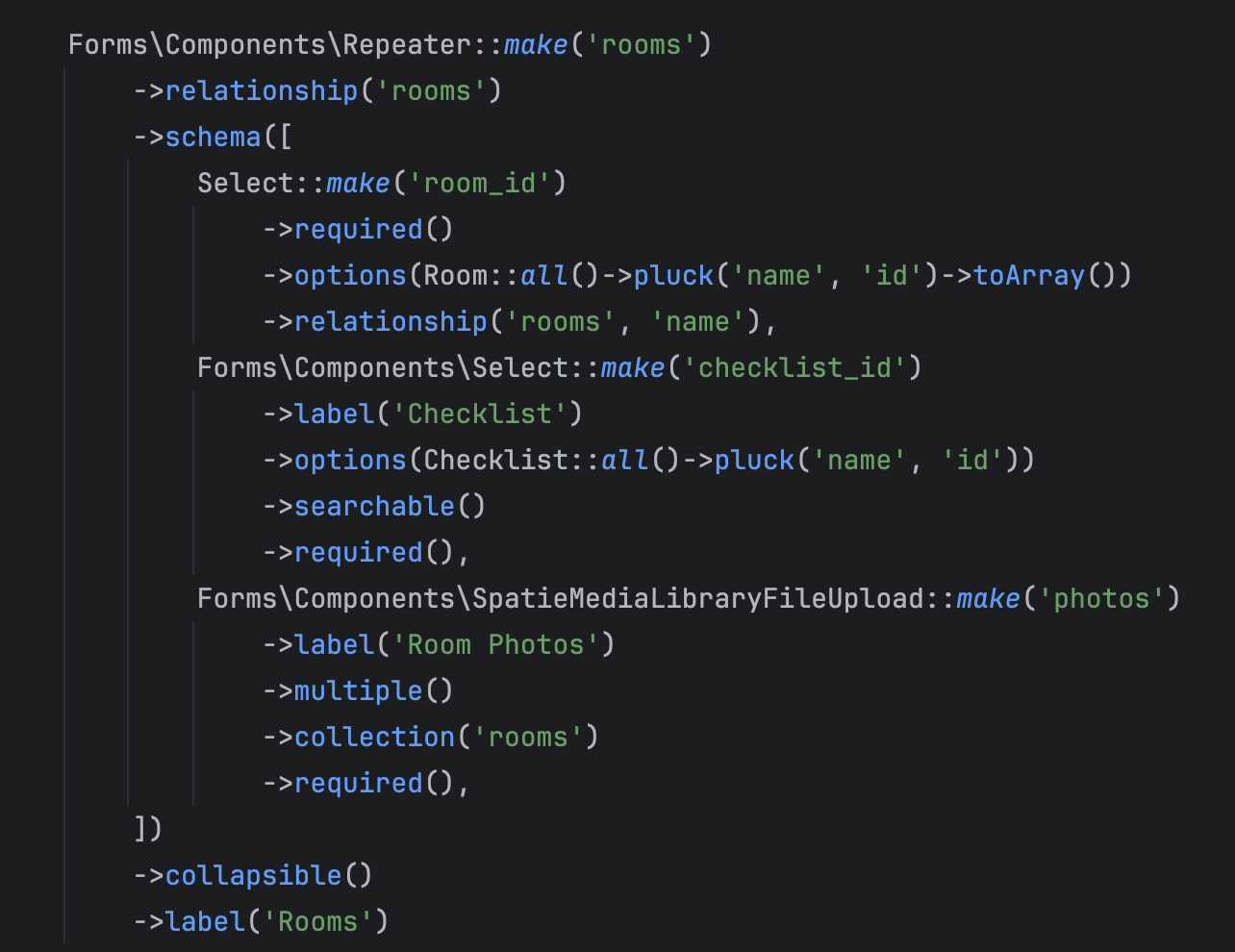 Multiple levels of relationships and chatGPT - Filament