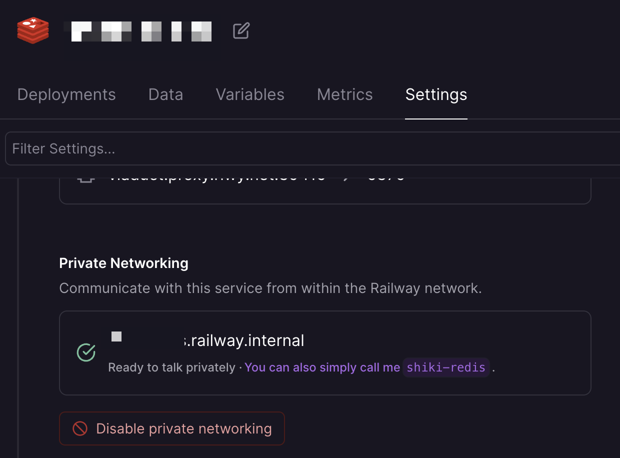 Error: getaddrinfo ENOTFOUND postgres.railway.internal - Railway