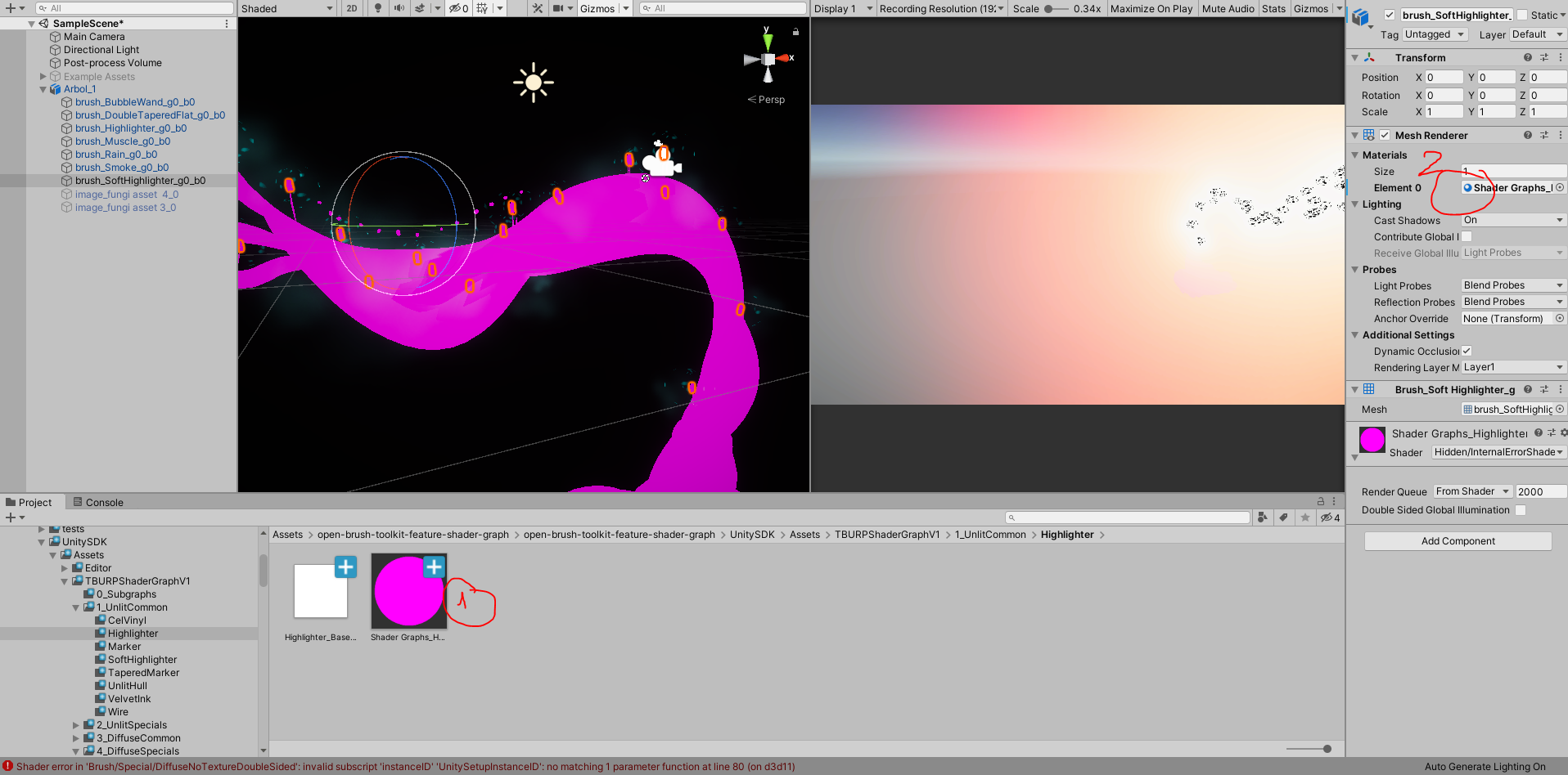 URP materials missing - Open Brush / Icosa Gallery